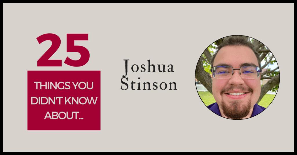 Meet Joshua Stinson - Sigma Tau Delta
